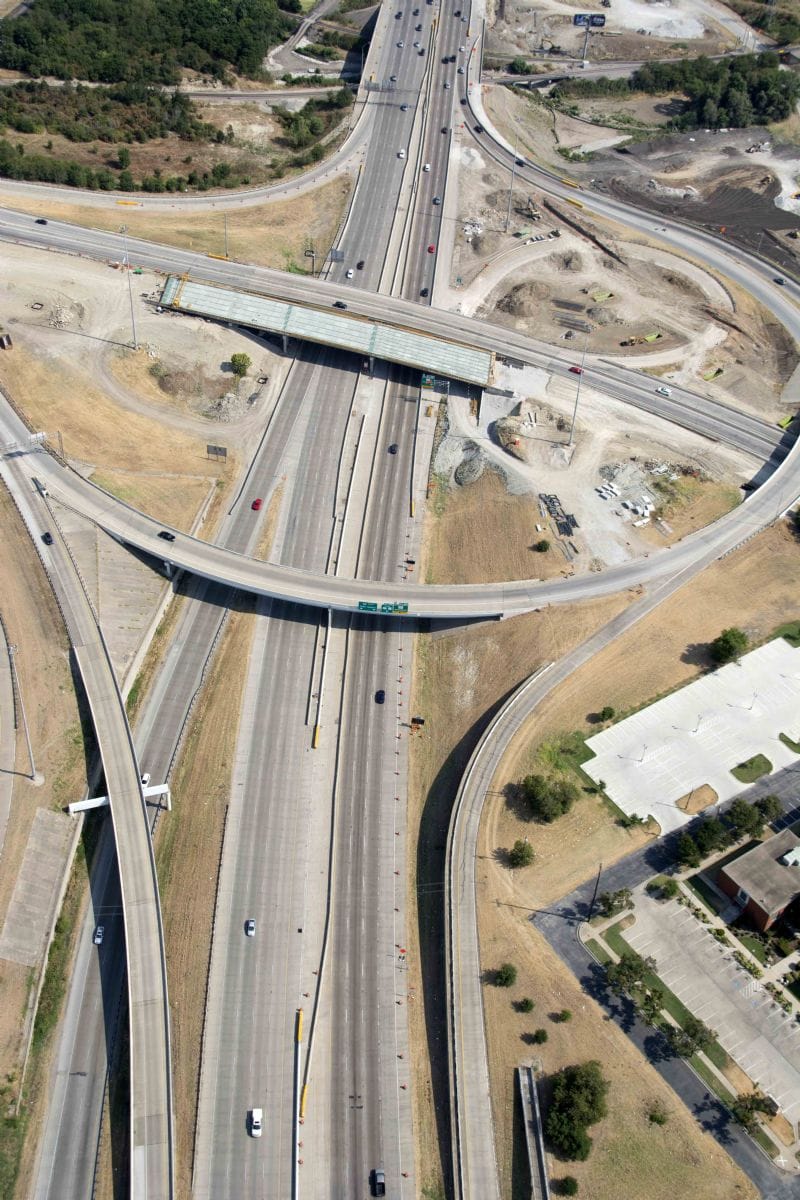 Aerial photos - 35W Construction - August 2015 - LBJ, NTE & NTE 35W ...