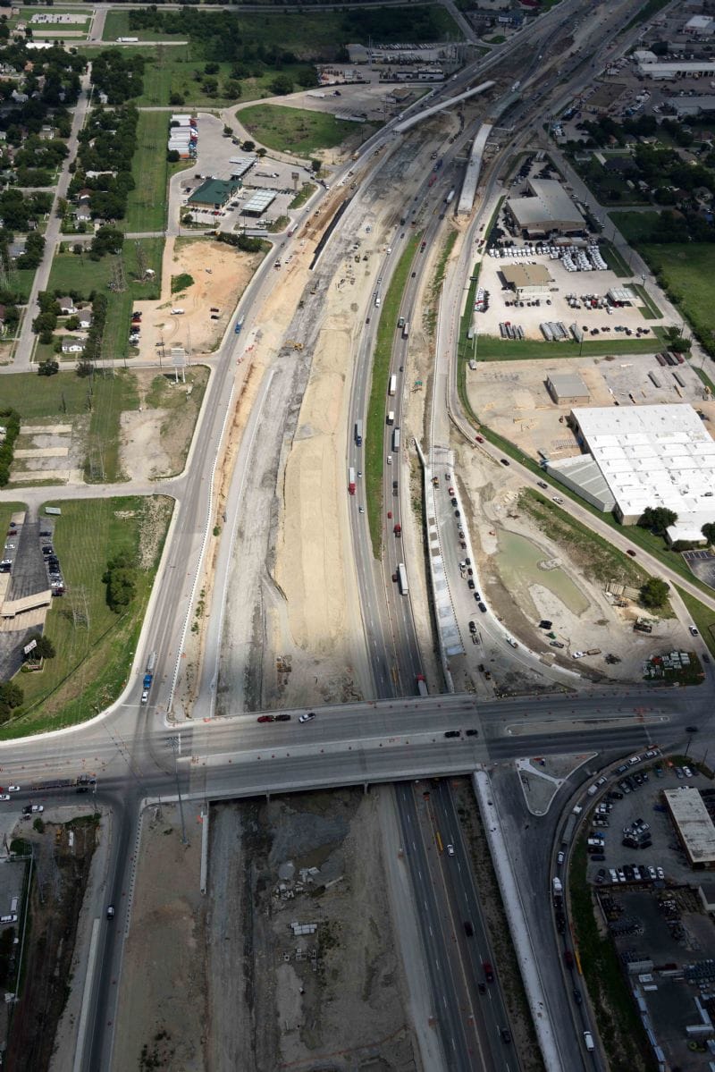 Aerial photos - 35W Construction - August 2016 - LBJ, NTE & NTE 35W ...