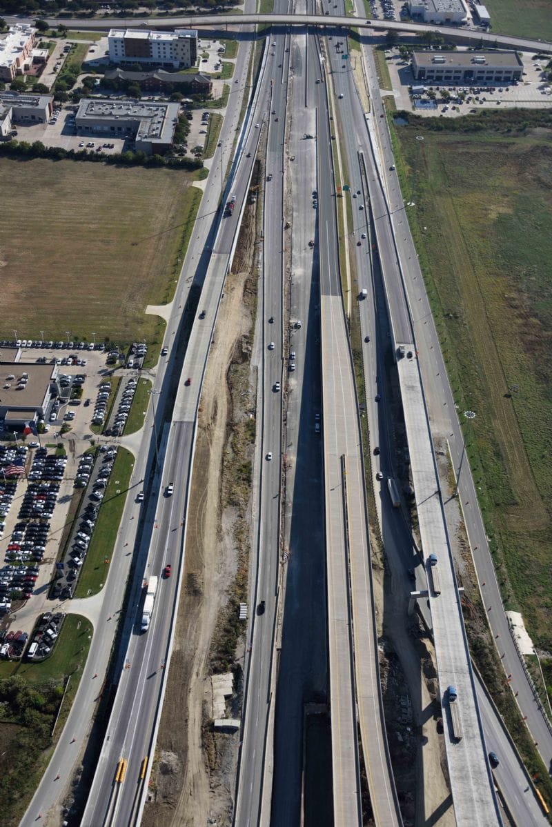 Aerial photos - 35W Construction - October 2016 - LBJ, NTE & NTE 35W ...
