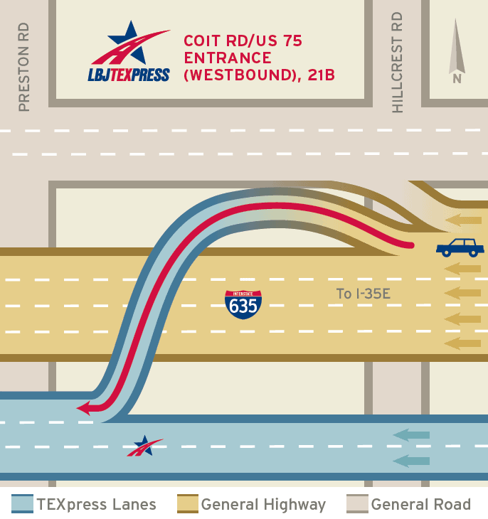 Maps - LBJ, NTE & NTE 35W TEXpress Lanes