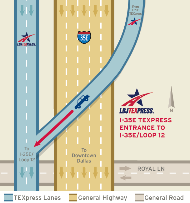 Maps - LBJ, NTE & NTE 35W TEXpress Lanes