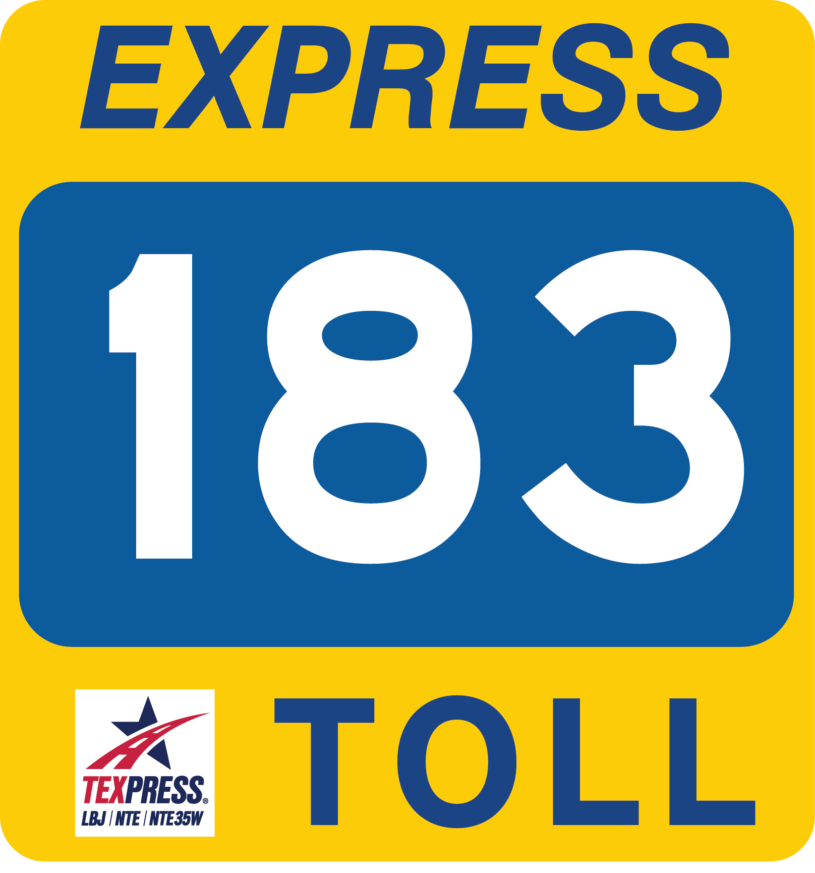Understanding TEXpress Lanes Signage - LBJ, NTE & NTE 35W TEXpress Lanes