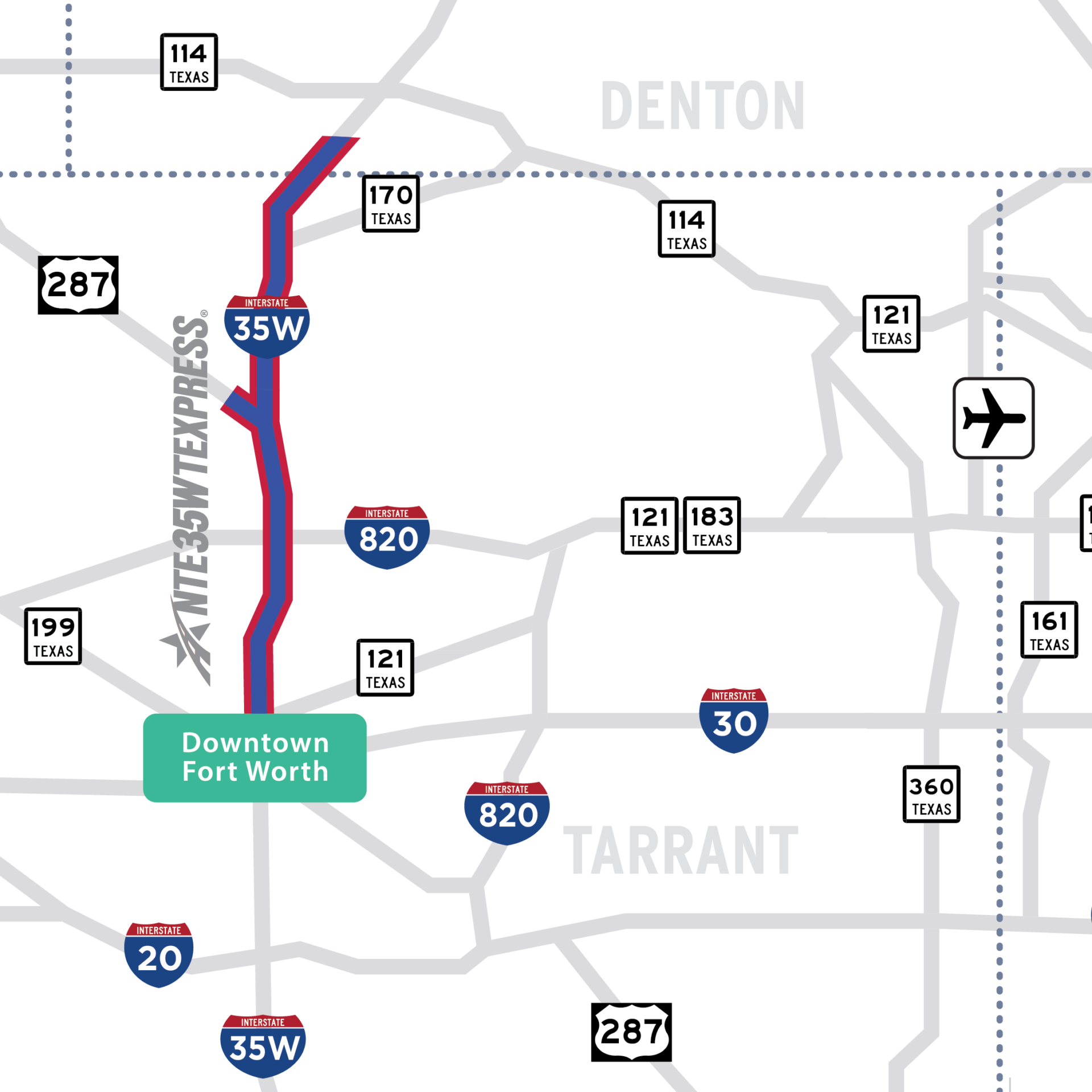 Project Overviews - LBJ, NTE & NTE 35W TEXpress Lanes
